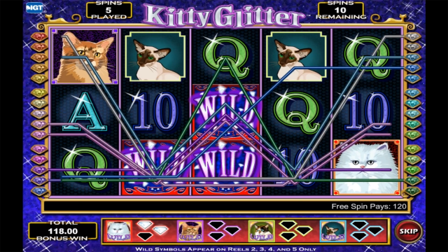 Kitty Glitter Review and Free Demo Play - Holy Moly Slots